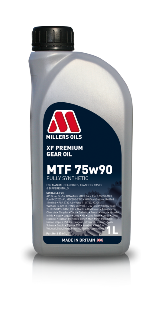 Millers XF Premium MTF 75w90 Transmission Oil - Millers Oils – #1 in France